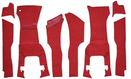 1963 Chevrolet Corvette Frt With Tool Box Cut Out Foam 02 Red Loop – G ...